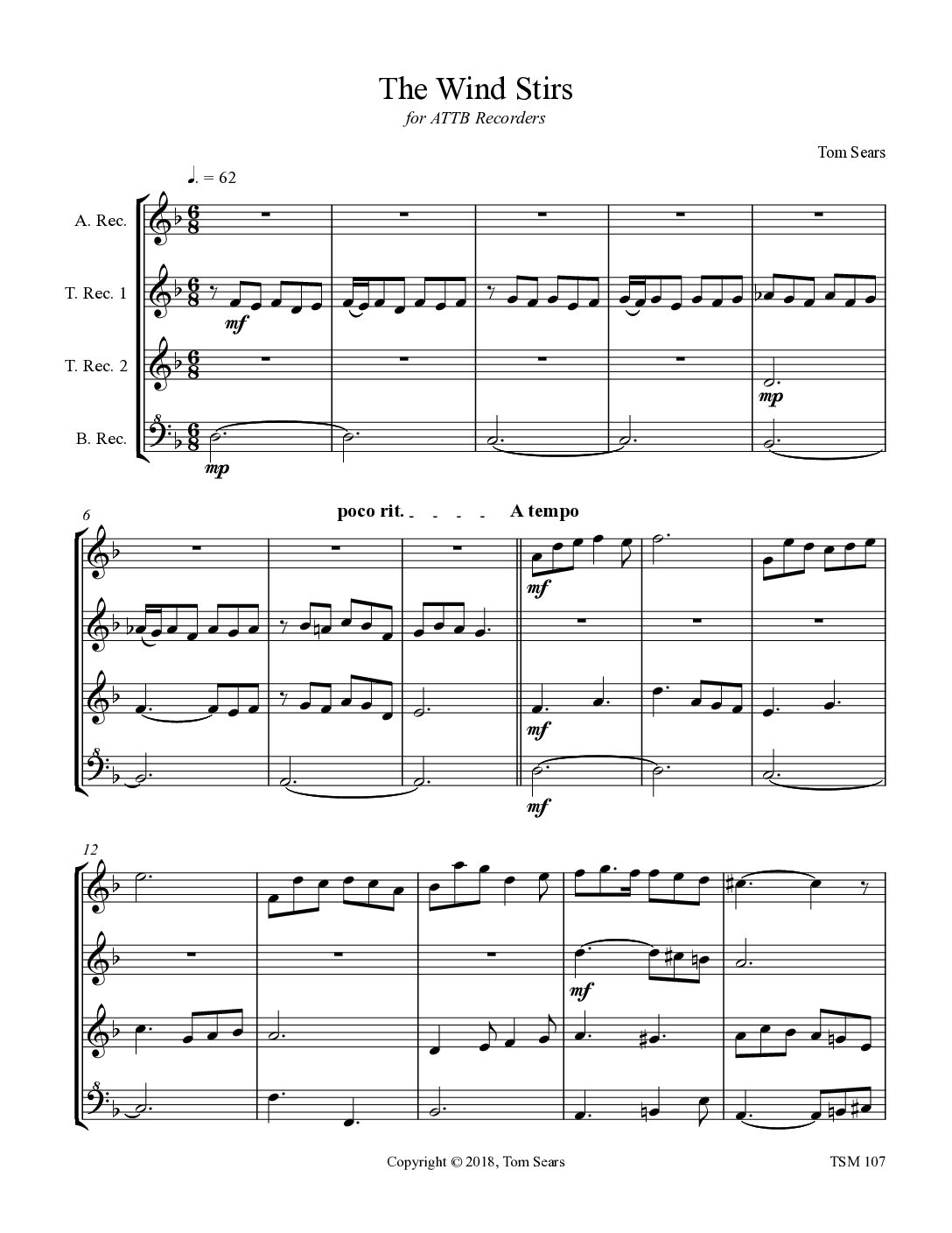 The Wind Stirs – Boulder Early Music Shop