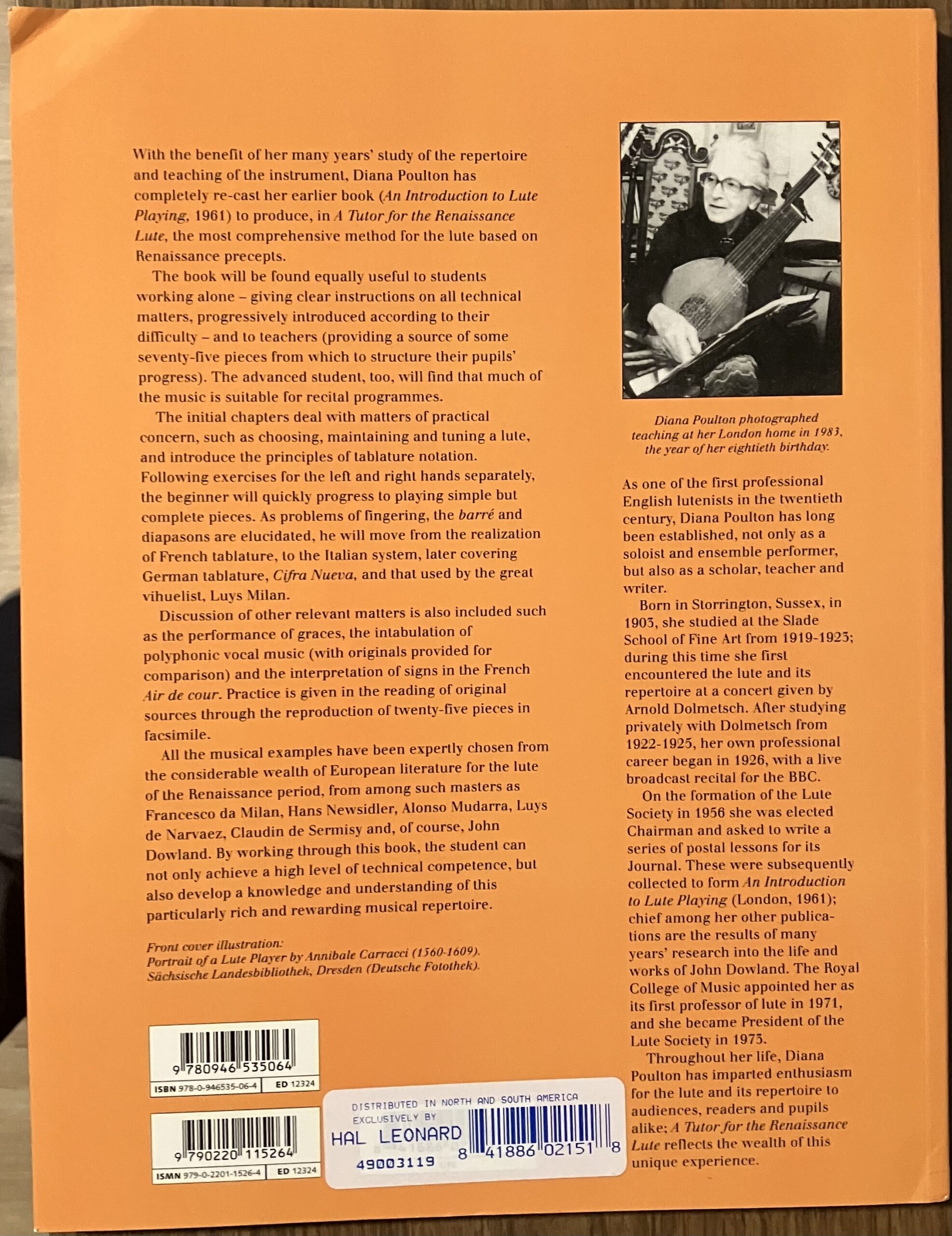 A Tutor for the Renaissance Lute (shelf-worn) – Boulder Early Music Shop